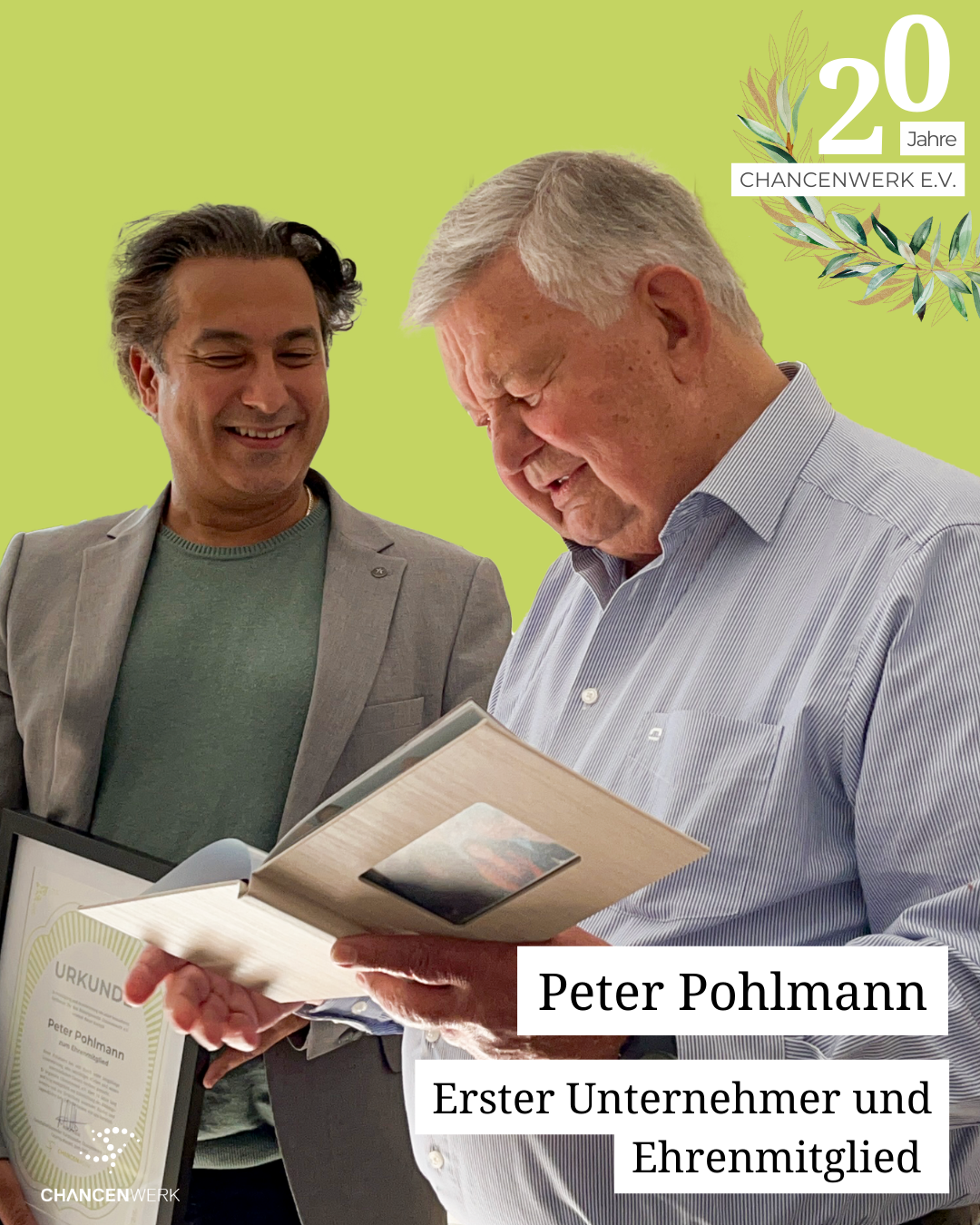 Peter Pohlmann | Chancenwerk e.V.